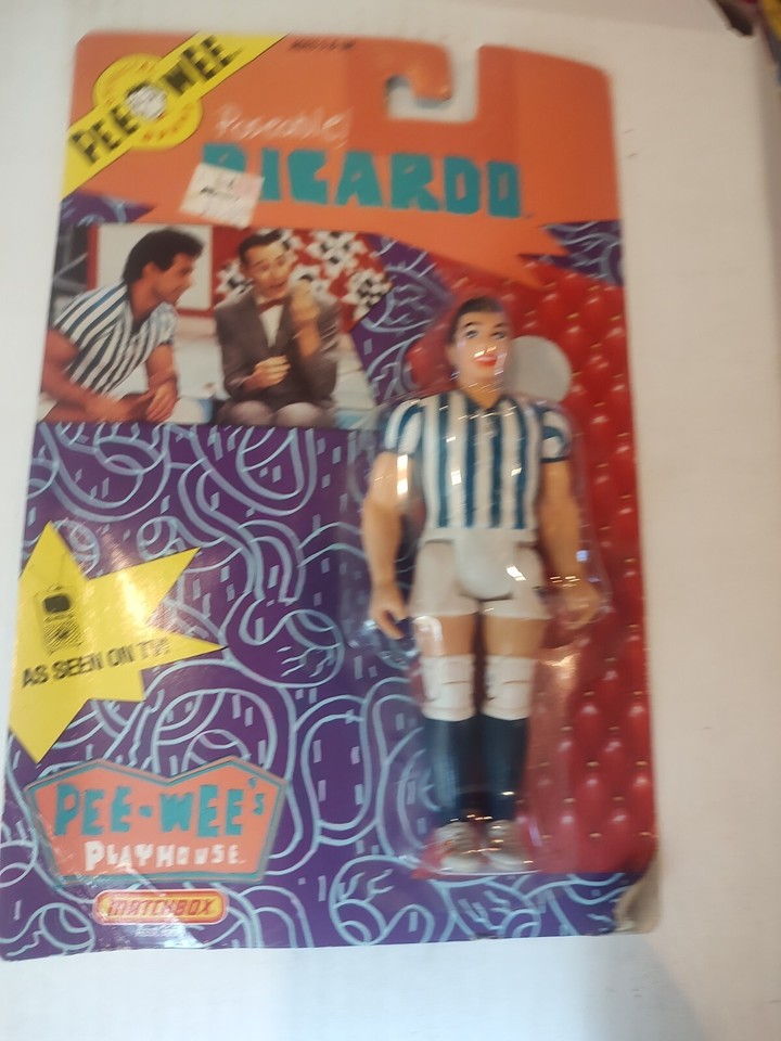 1988 Matchbox Ricardo Pee-Wee's Playhouse 6" Poseable Action Figure New ...