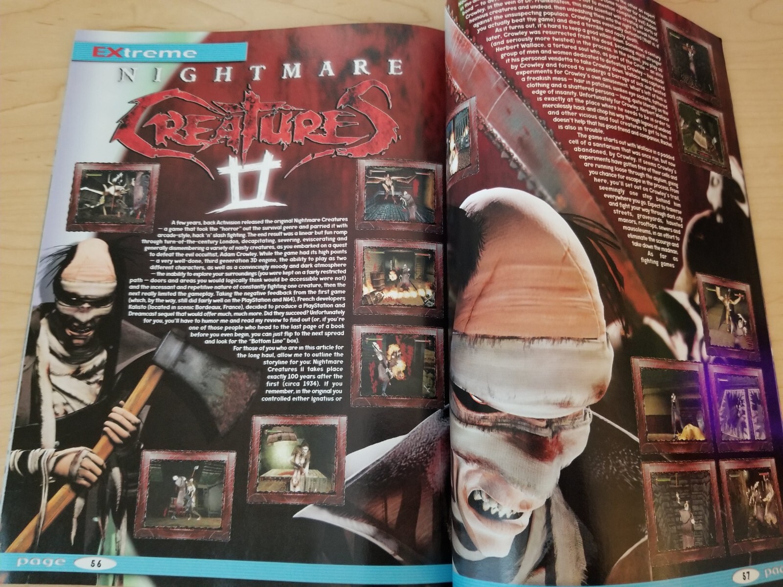 PS Extreme vol 5 #8 (July 2000 Playstation magazine) Nightmare ...