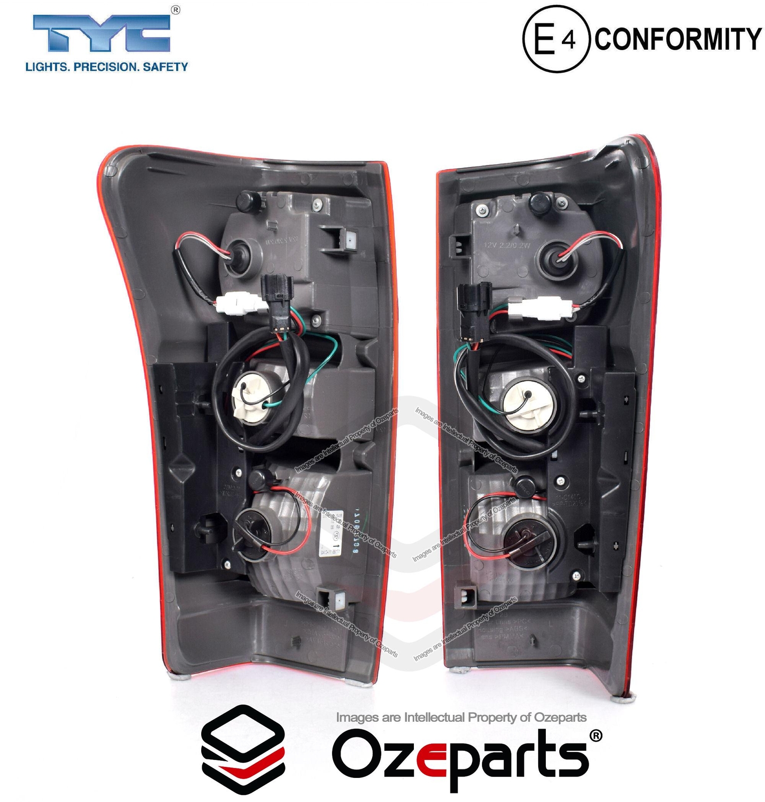 Set Pair LH+RH Tail Light Rear Lamp LED Type 2 For Isuzu DMax D-Max Ute ...