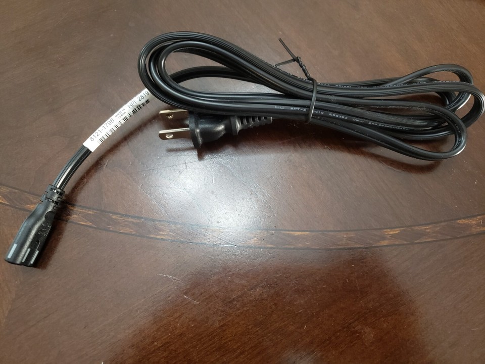 HP Printer 8121-1798 2 Prong Black Power Cord - Original OEM | eBay
