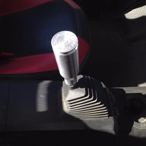 50 Caliber Racing CNC Bullet Shifter Knob Billet Aluminum fits Arctic ...
