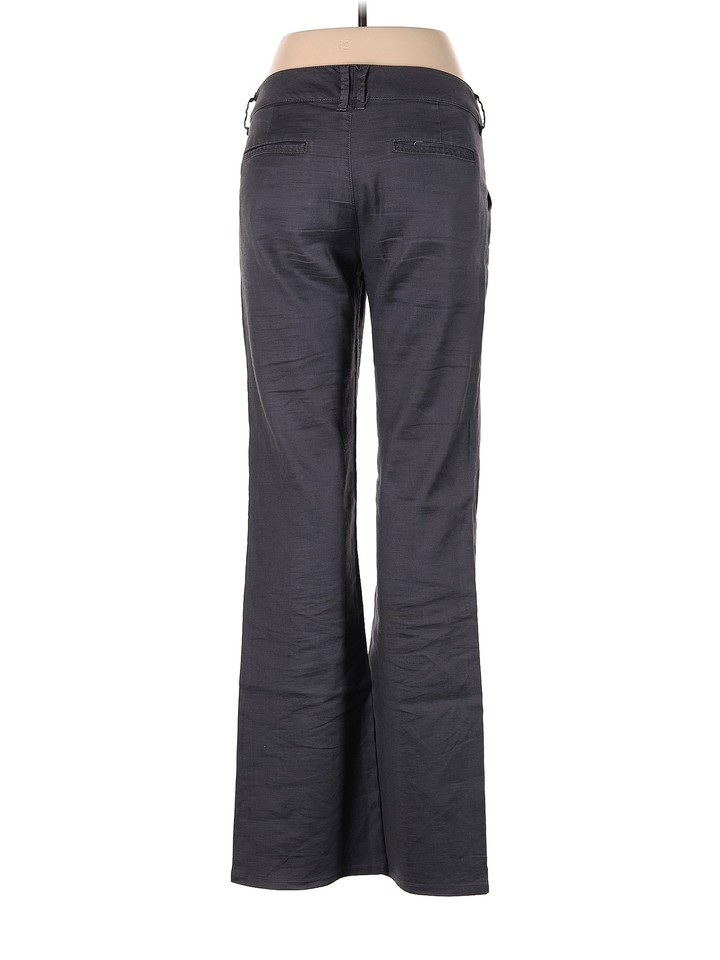 Level 99 Women Gray Linen Pants 31W | eBay