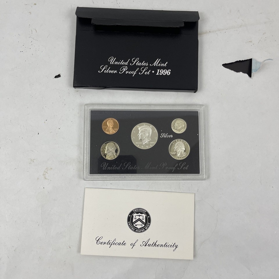 1996-S Silver Proof Set | eBay