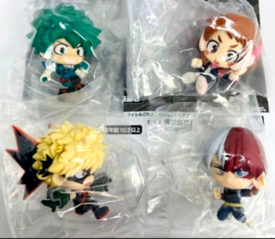My Hero Academia Capsule Mini Figure Mascot Midoriya Bakugo Todoroki ...