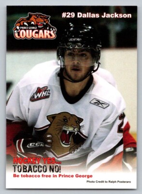 Dallas Jackson 2008-09 Prince George Cougars | eBay