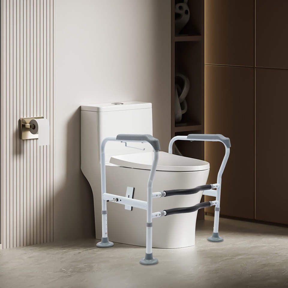 Toilet Rails Toilet Handles Safety for Elderly Handicap Toilet Frame ...