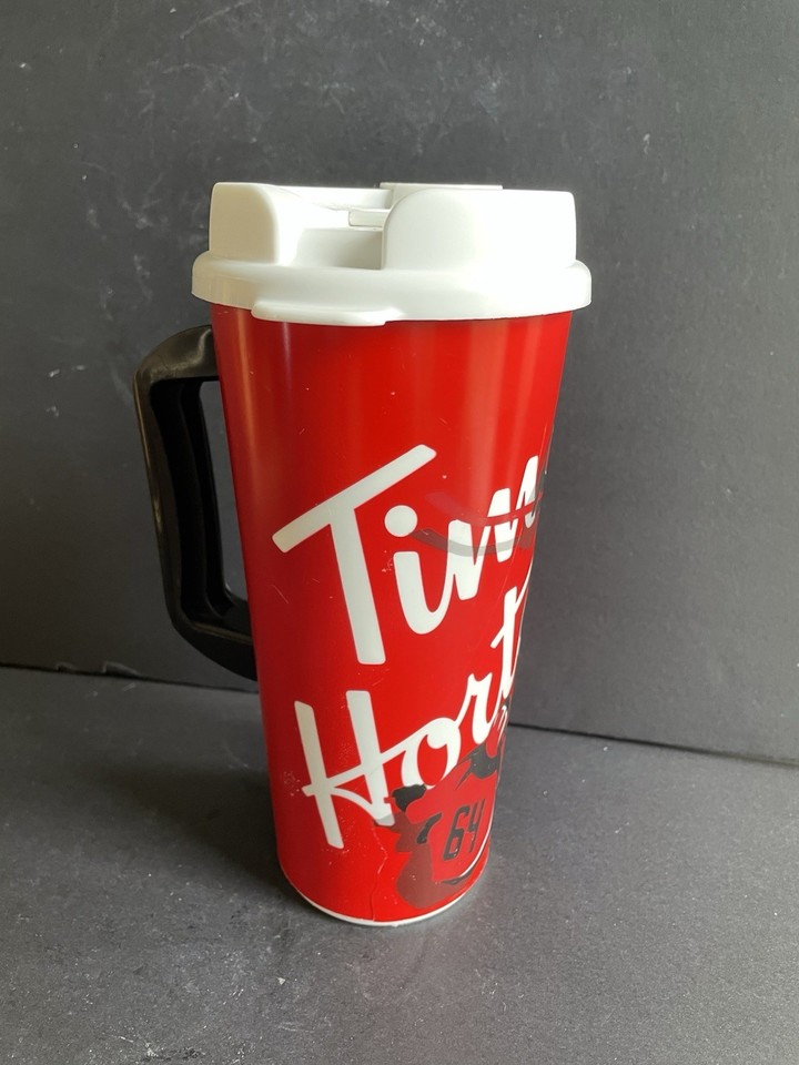 Tim Hortons Whirley Red Travel Mug BPA-FREE Plastic Cofee cup 2019 ...