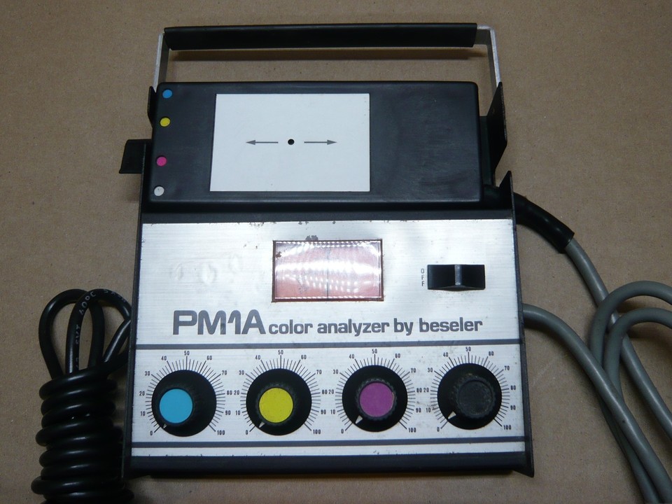 Beseler PM1A Color Analyzer Darkroom Color Printing Powers On | eBay