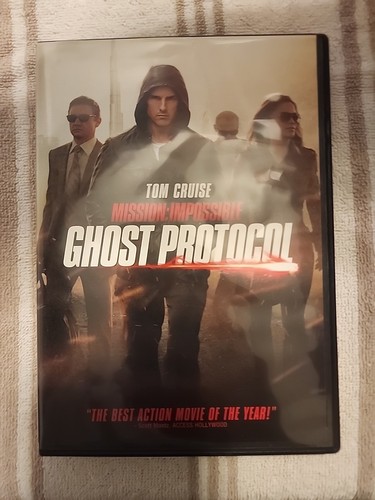 Mission: Impossible Ghost Protocol (DVD, 2011, Widescreen) 32429108548 ...