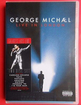 2 DVD George Michael Live IN London Careless Whisper Freedom Jesus To A ...