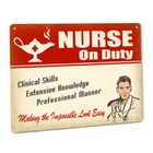 Nurse Sign for Male RN LVN LPN CNA ADN BSN DNP Medical Metal Wall Decor ...