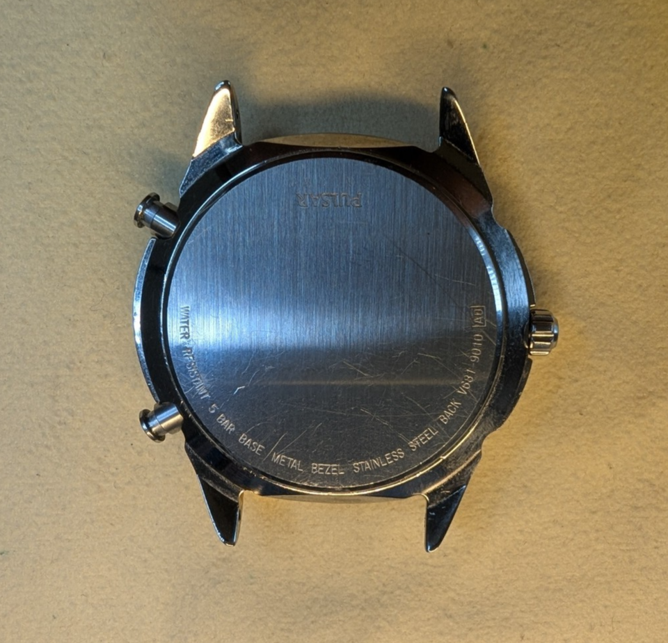 Pulsar (Seiko) Dancing Hands Racing Chronograph V681-9010 - Spares or ...