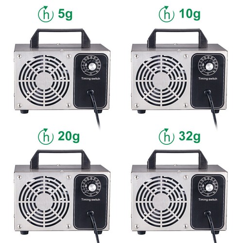 Ozone Generator Machine Commercial Home 60,000mg/h Air Purifier Ionizer ...