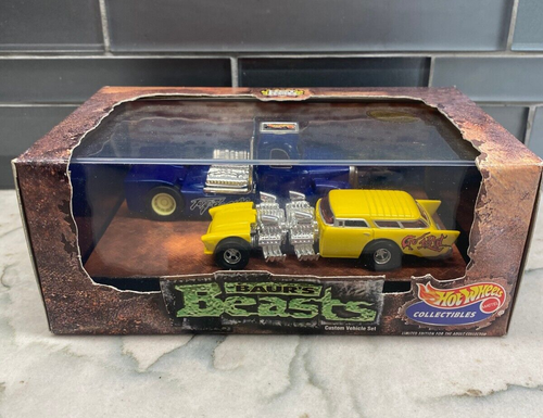 BAUR'S Beasts " Go-Mad " & " Torqued Hors " 1/64 100% Hot Wheels 2001 2 ...