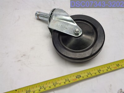 5" General Purpose Friction-Ring Stem Caster- 2" Long Stem 7/8" Thick ...