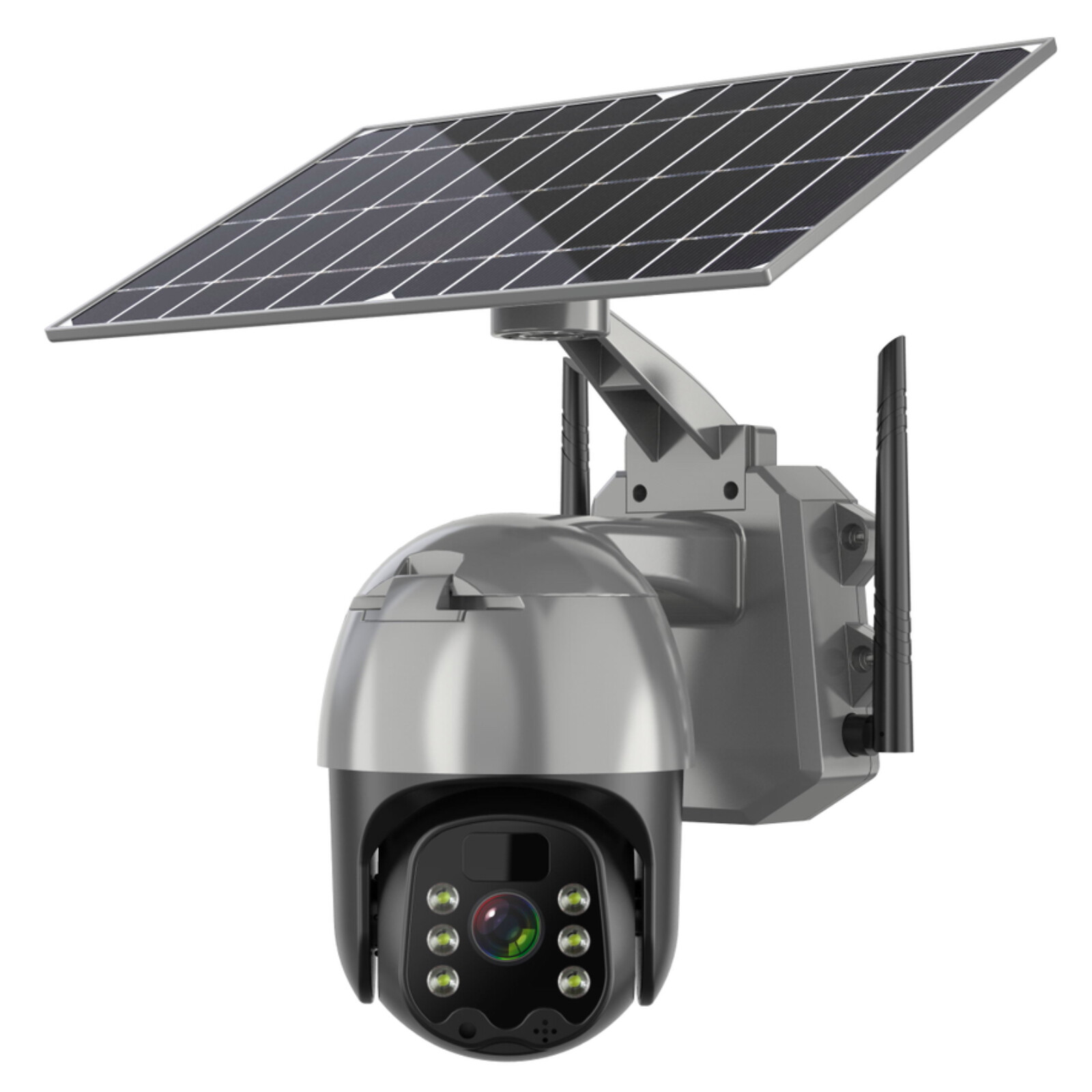 Solar Power 4MP Camera Pan/Tilt/Zoom 4G Wifi Wireless Security HD Video ...
