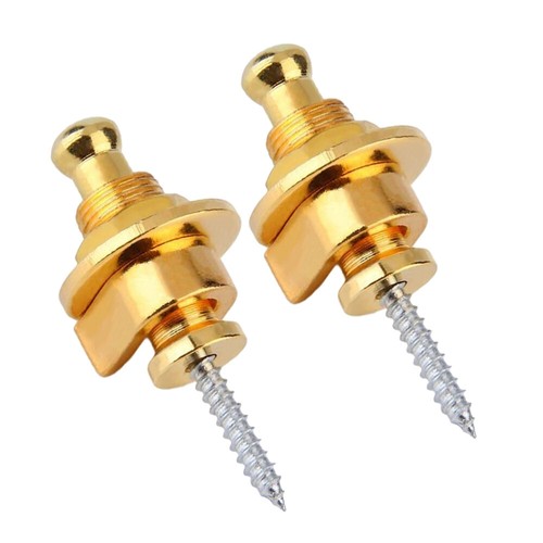 2 Pcs Guitar Studs Bass Strap Buttons Belt Nails Anti- | eBay