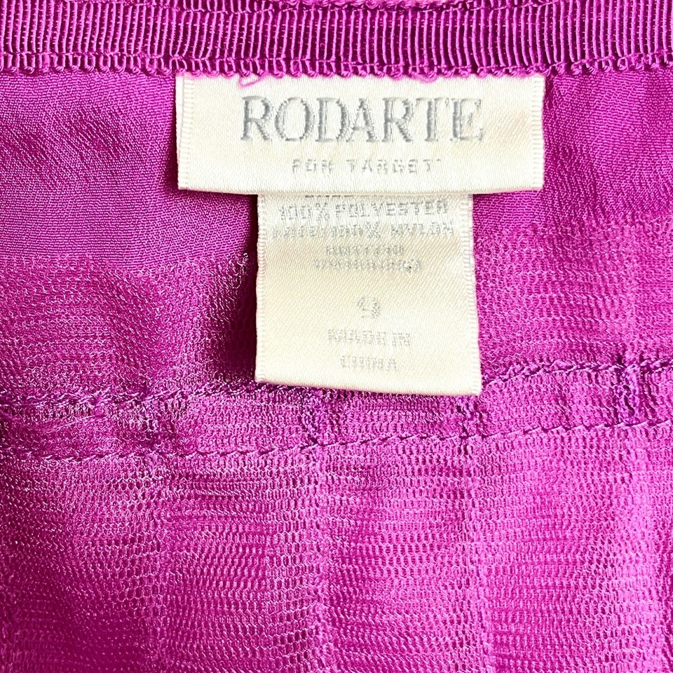 VTG Y2K Rodarte Target Neon purple pink skirt lace soft girl scene ...