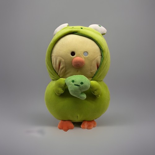 Miniso Life X Bibi Chicken In Frog Costume Plush Stuffed Animal Toy 10 ...