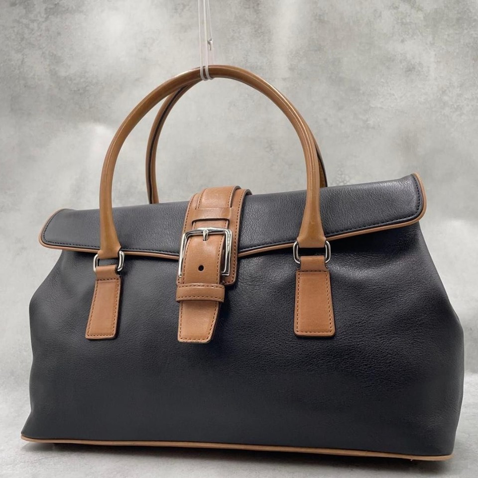 Coach Tote Bag Business Model Number 7531 Leather Black Ships From ...