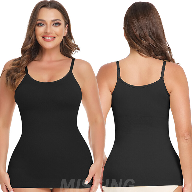 Women Camisole Shapewear Tank Tops Tummy Control Compression Shaping ...