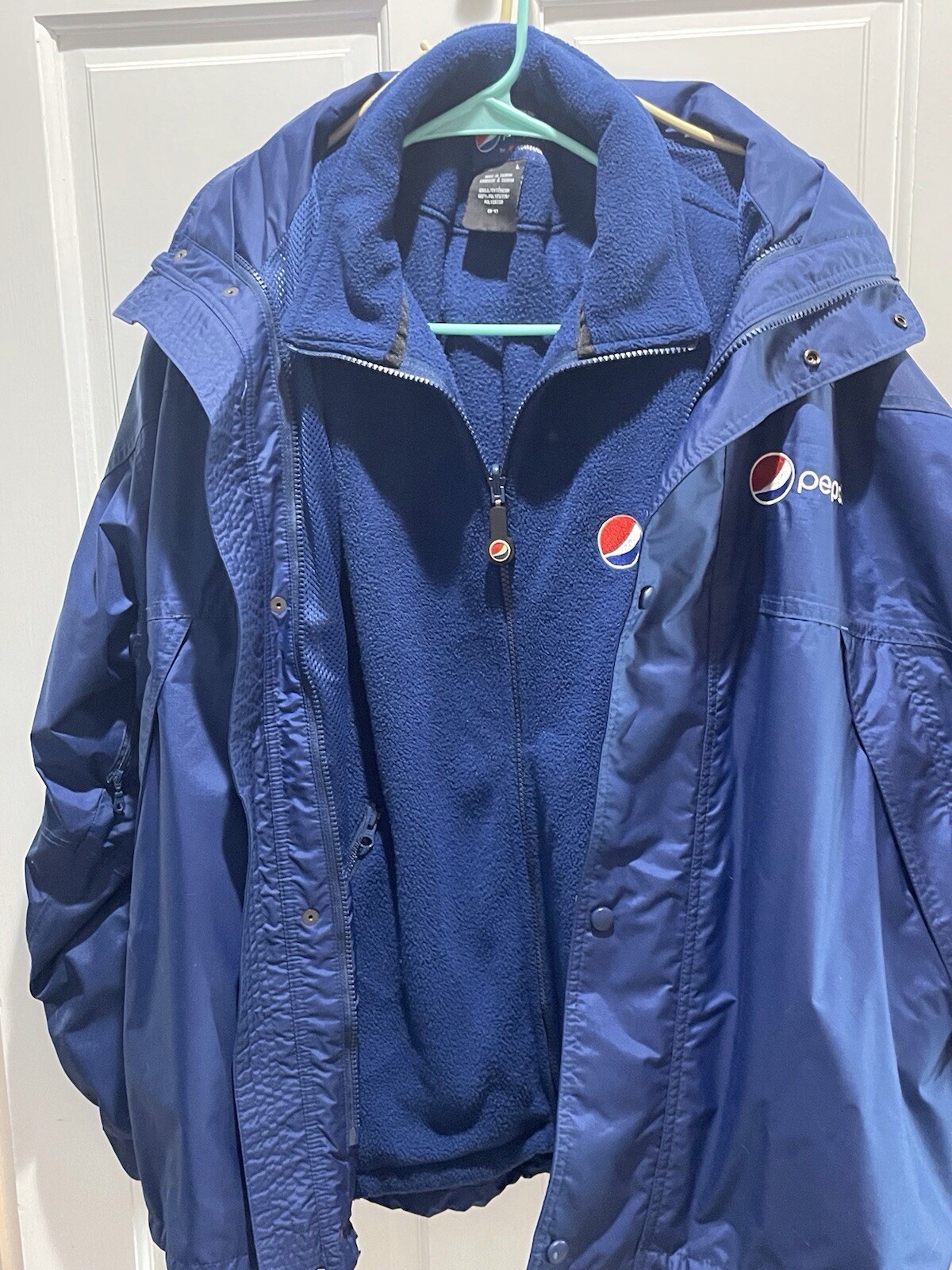 PEPSI Collectible Hooded Weatherproof Jacket 2 Pc Co… - Gem