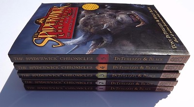 The Spiderwick Chronicles Diterlizzi & Black Books 1-5 paperback 2008 ...