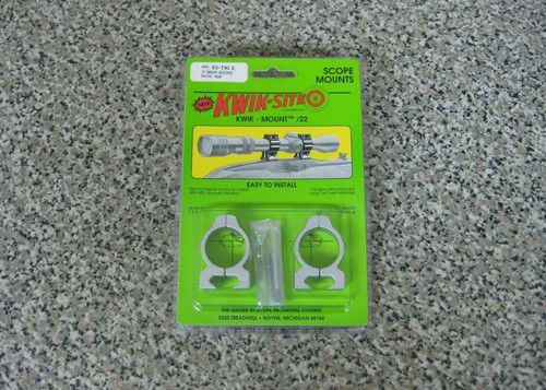 New Kwik-Site KS-T90-S KWIK-MOUNT .22 Receivers Dovetail Mount Scope Mount Rings | eBay