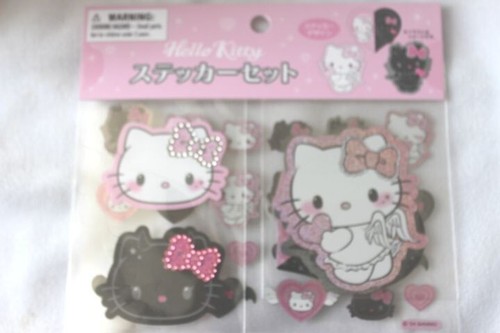 Sanrio Hello Kitty sticker set NEW Angel Devil | eBay