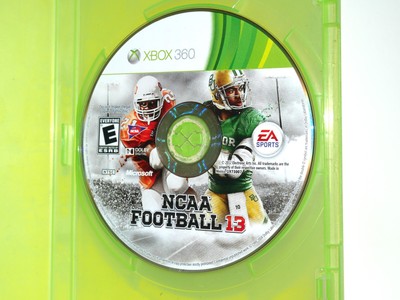 NCAA FOOTBALL 13 *TESTED* XBOX 360 *DISC ONLY* MICROSOFT 2012 2013 ...