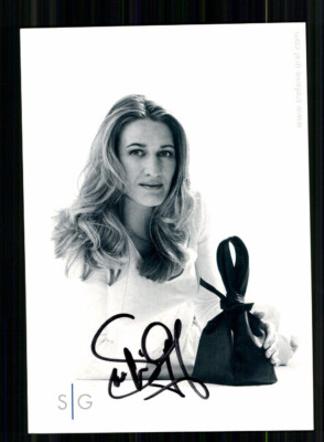 Steffi Graf Autogrammkarte Original Signiert Tennis + A 245830 | eBay