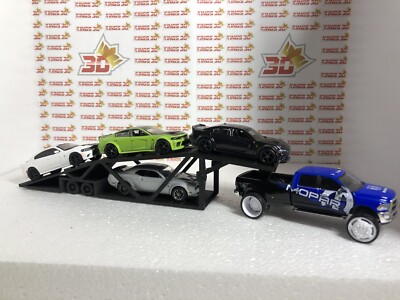 4 car hauler 1/64 scale 3D Printed Custom Trailer Limited | eBay