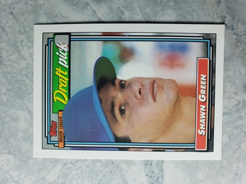 1992 Topps 276 Shawn Green Toronto Blue Jays Rookie Baseball Card A15 ...