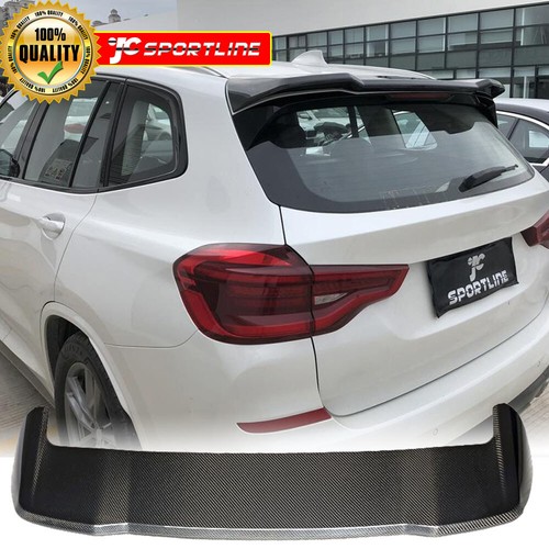 Fits BMW X3 G01 M40i 2018-2021 Real CARBON Rear Roof Spoiler Top Window ...