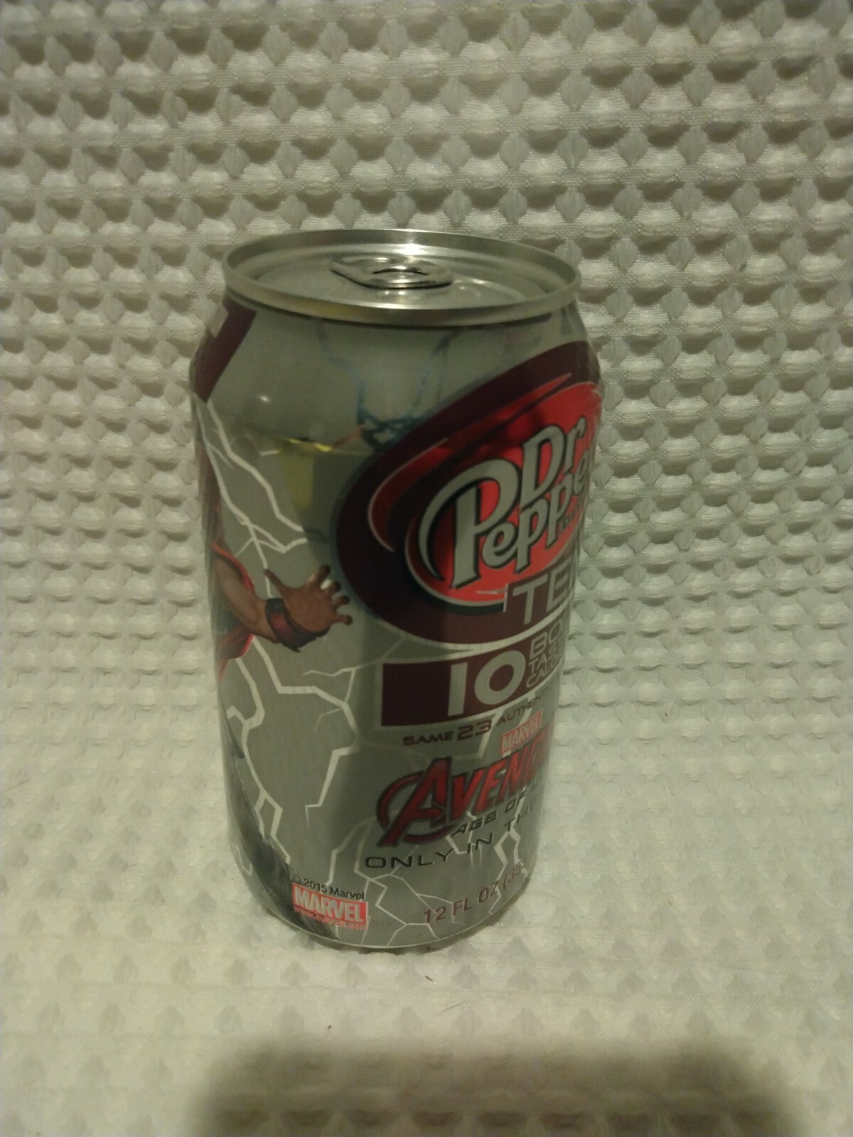 Dr. Pepper Ten Avengers Age of Ultron 3 of 7 Thor 12 ounce empty can | eBay