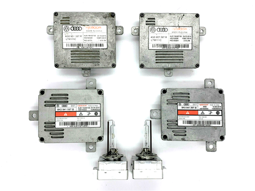 2x OEM for 14-16 Audi A3 S3 Xenon HID Headlight Ballast LED DRL Module ...