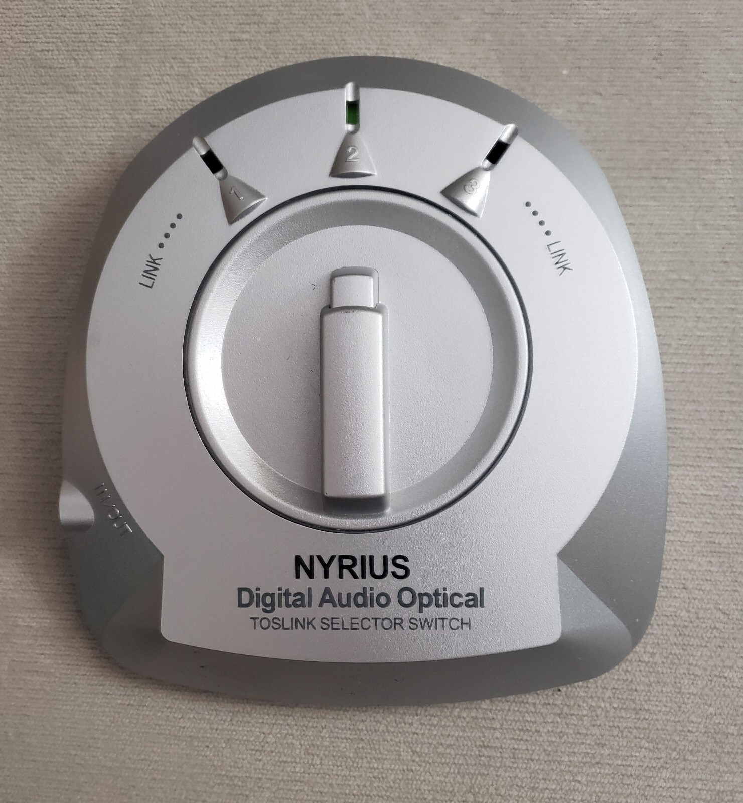 Nyrius SW100 Digital Audio Optical Toslink 3-Way Selector Switch | eBay