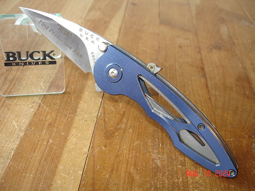 2004 BUCK KNIFE 290 RUSH 1ST PRODUCTION RUN ASAP OPENING 420HC BLADE ...
