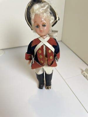 CARLSON DOLLS BRITISH INFANTRY SOLDIER - 8" FIGURE RARE DOLL Head ...