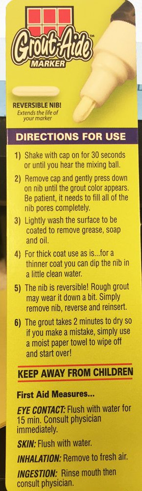 Grout Colorant Markers - Grout Pens (34 Colors) | eBay