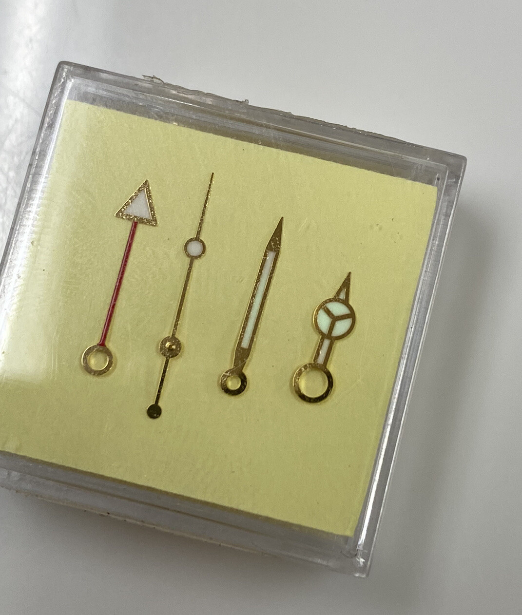 Swiss Made Gold Color Hands w/ Red Arrow for Rolex GMT Master II Cal ...