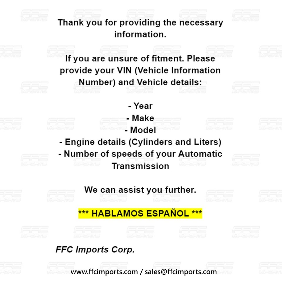 5R55W 5R55S 5R55N Transmission Extension Housing To Case GASKET (2WD ...