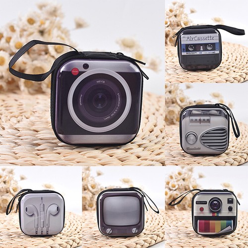 Cute Coin Wallet Purse Mini Earphone Box Key Case Camera TV Radio ...