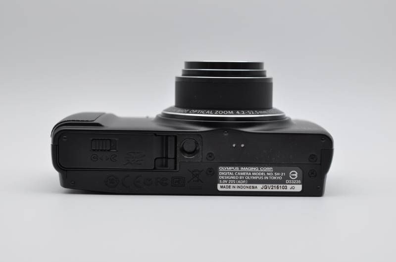 OLYMPUS SH 21 Compact Digital Camera 16MP 12 5x Zoom Black 24mm Wide ...