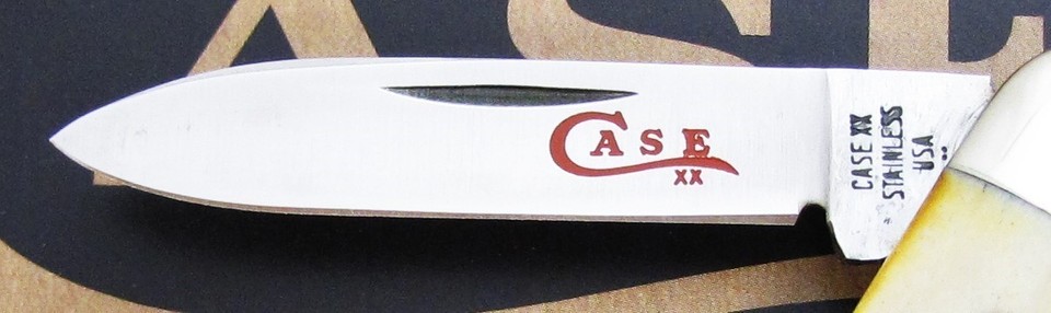 Case XX Stag Red Letter 5279 Equal End Knife 1978 Fine Stag Good Snap ...