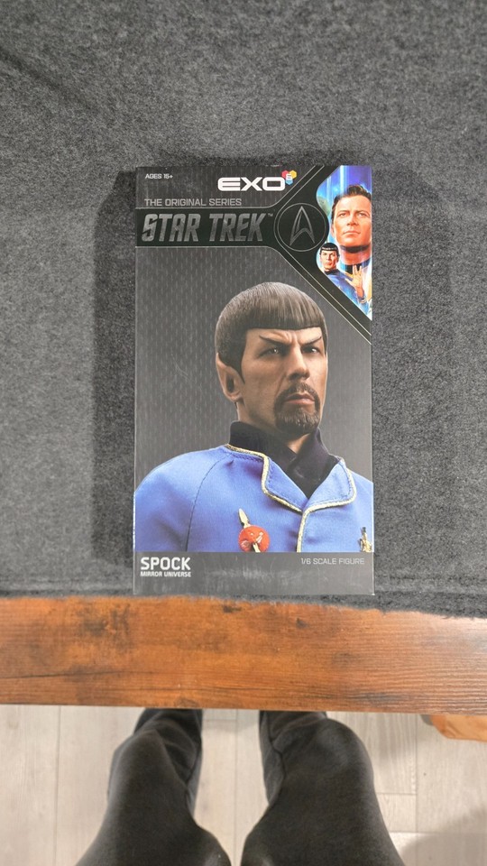 Star Trek TOS Mirror Universe Spock 1:6 Scale Figure EXO-6 | eBay