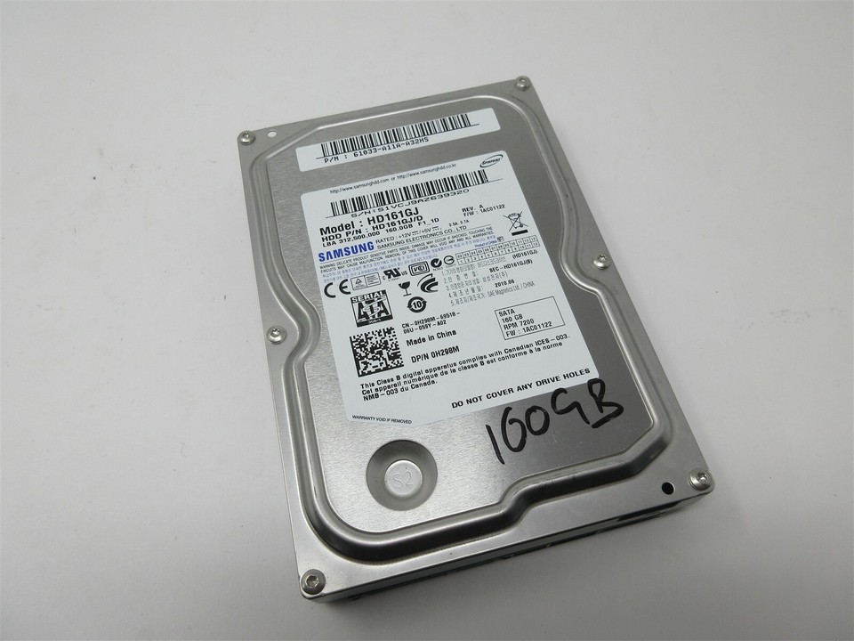 Samsung 160GB Desktop Hard Drive HD161GJ TESTED FAST SHIP | eBay