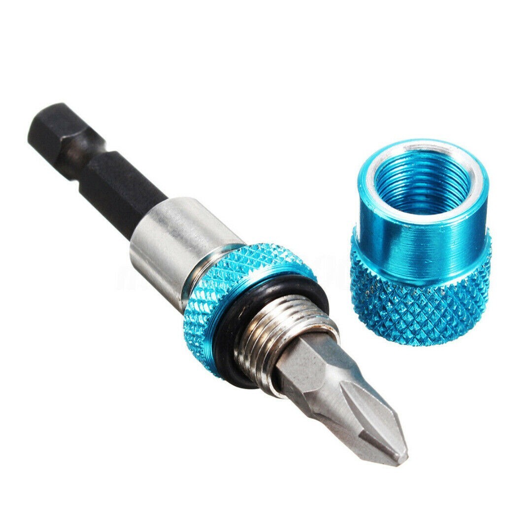 Rust Proof Screw Depth Bit Holder Adjustable Magnetic Hex Driver Hand ...