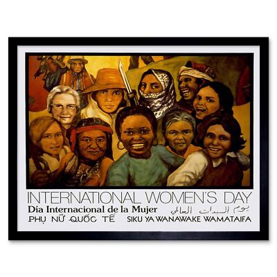 Propaganda Civil Rights Equality Women Day International 12X16 Inch ...