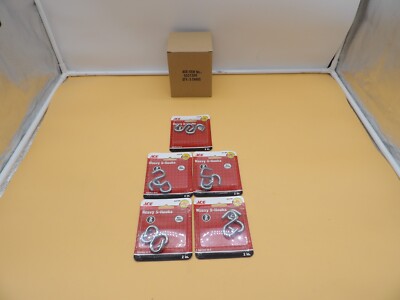 Box of 5 Packs- 10 Hooks Ace Heavy S-Hooks Heavy Duty -Max 150 lbs ...